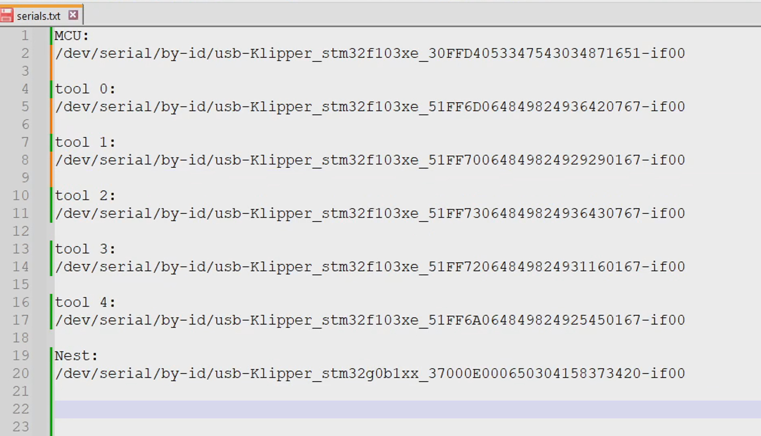 Klipper Configuration